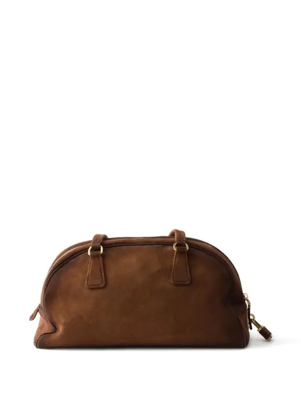 Prada Bowling Suede Bag