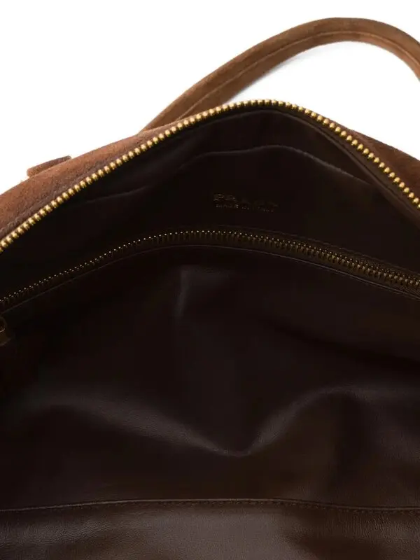 Prada Bowling Suede Bag