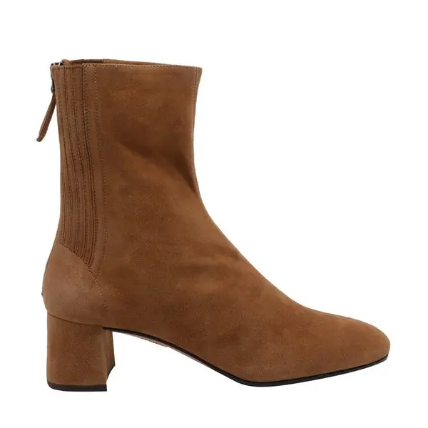 AQUAZZURA Saint Honore' Booties - Brown