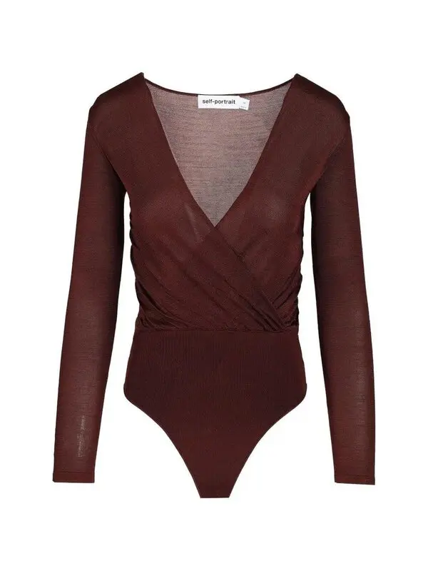 SELF-PORTRAIT Knitted Bodysuit