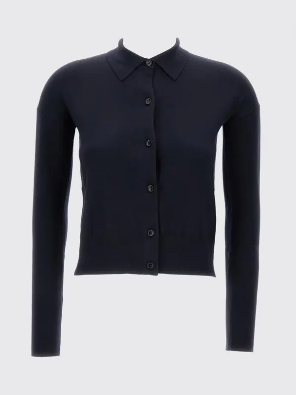 Max Mara Polo Cardigan In Virgin Wool
