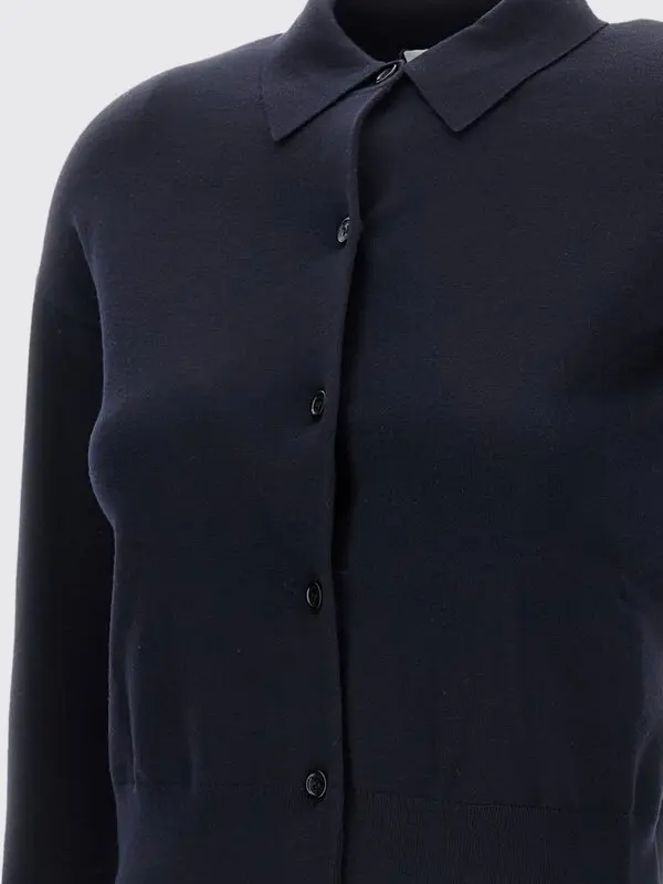 Max Mara Polo Cardigan In Virgin Wool
