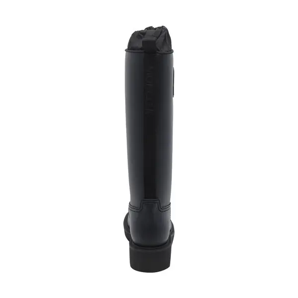 Moncler Kickstream High Rain Boots - Black