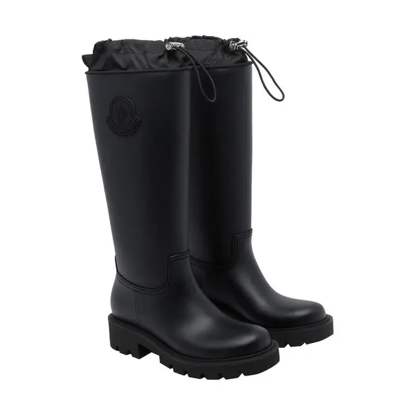 Moncler Kickstream Rain Boots - Black