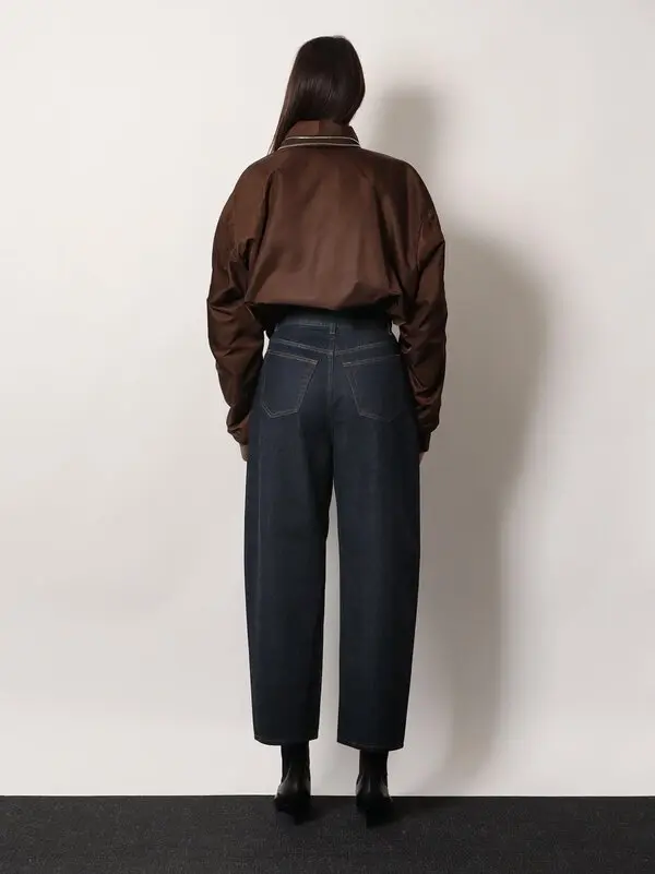 Givenchy Twisted Dark Denim Jeans