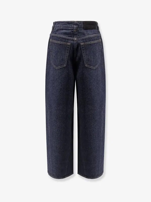 Givenchy Twisted Dark Denim Jeans