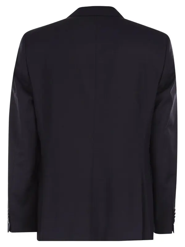 BOSS Slim Fit Blazer In Virgin Wool Serge