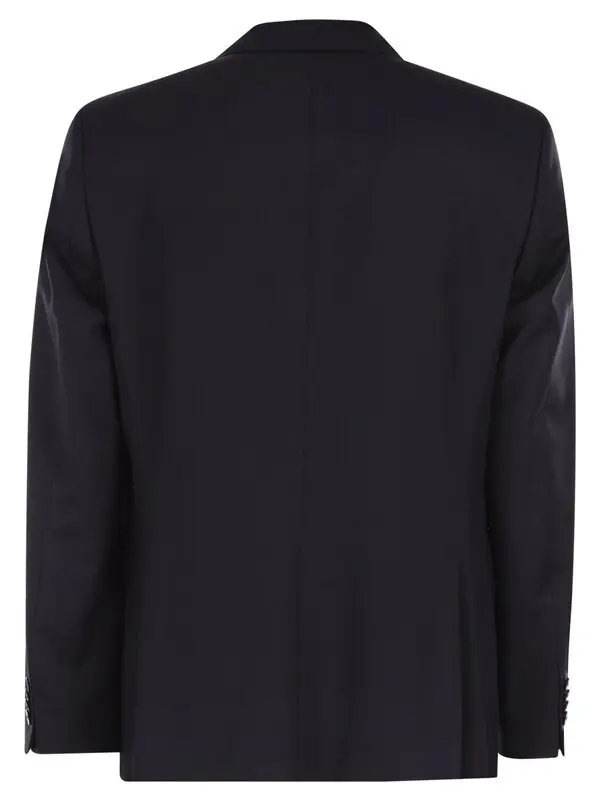 BOSS Slim Fit Blazer In Virgin Wool Serge