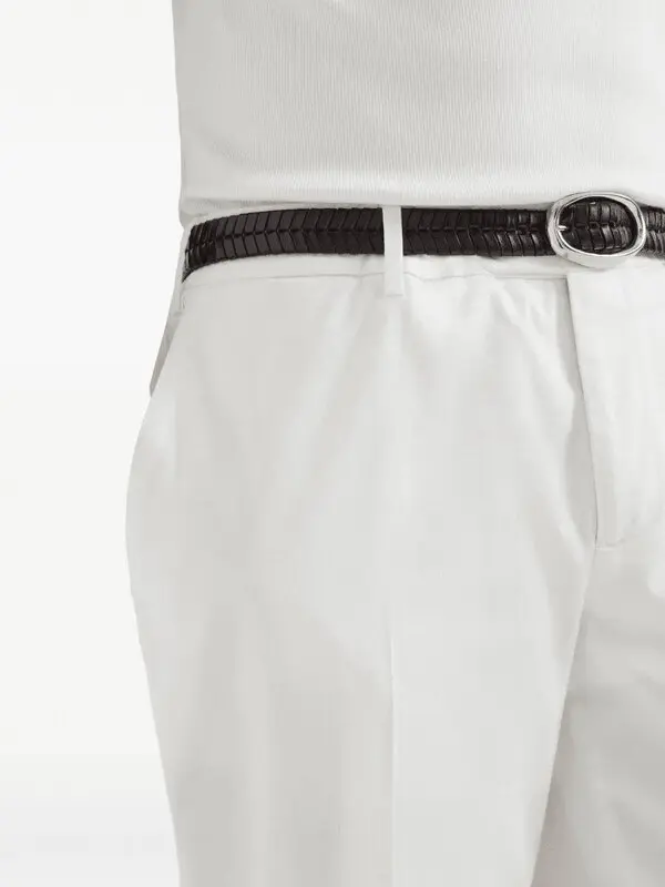 Brunello Cucinelli Dyed Trousers - White
