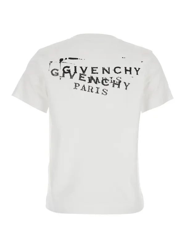 Givenchy T-shirt With Logo On Front And Back For