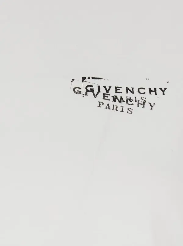 Givenchy T-shirt With Logo On Front And Back For