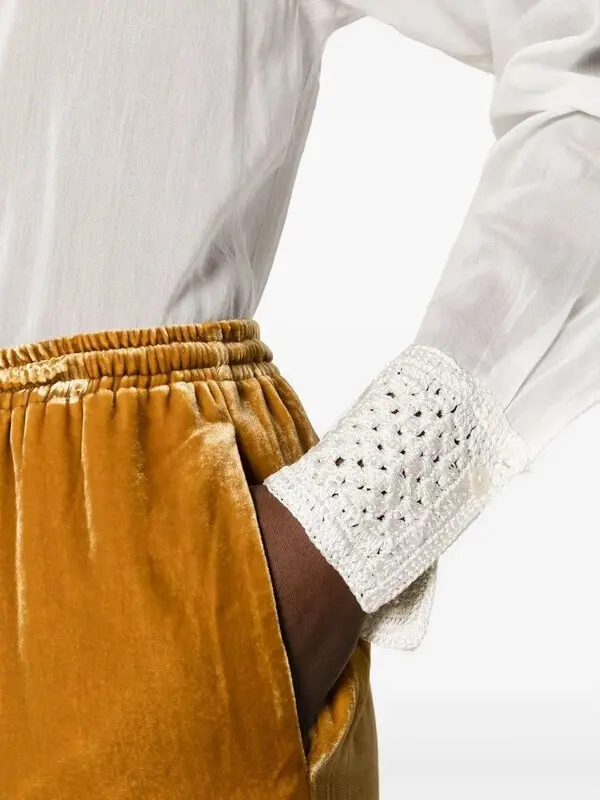 FORTE_FORTE Oversized Cotton And Silk Blend Shirt