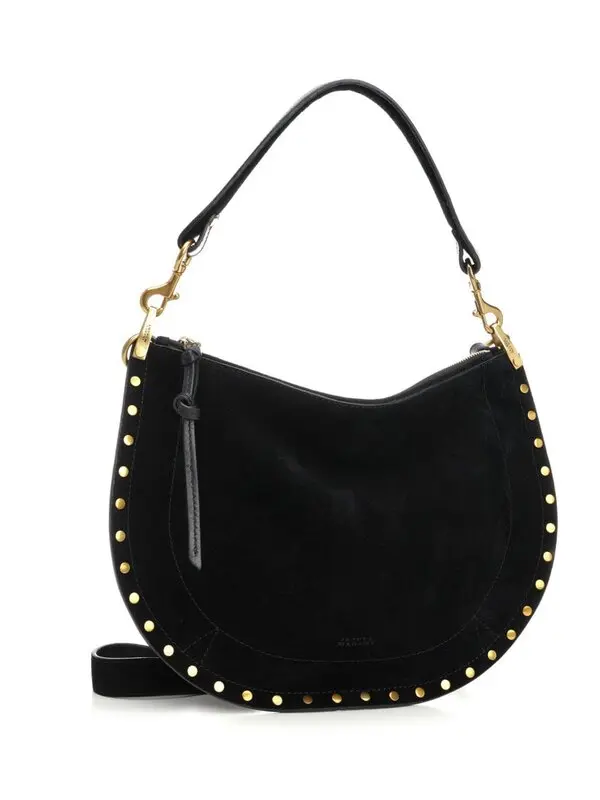 Isabel Marant Étoile Oskan Suede Hobo Bag - Black