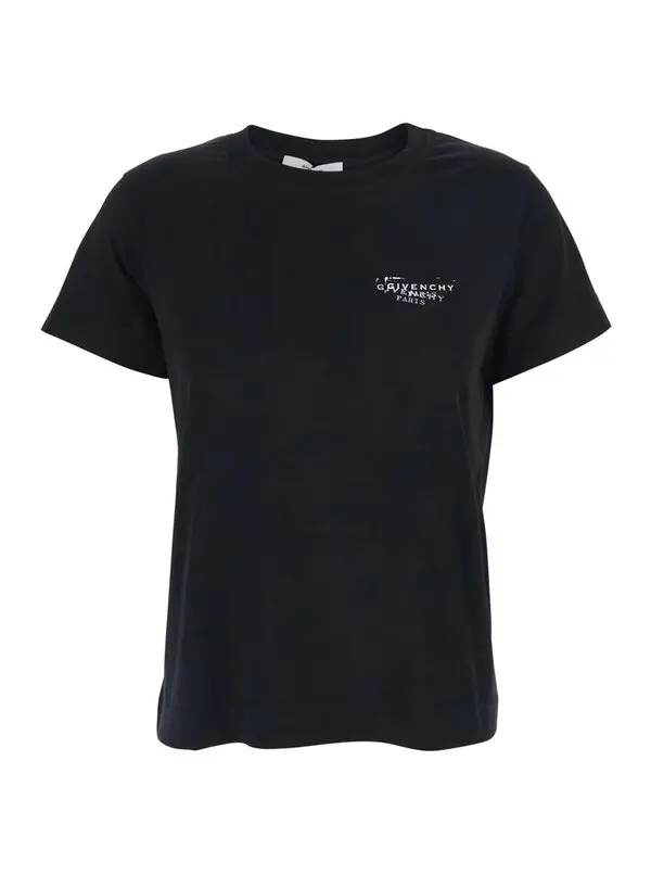 Givenchy T-shirt With Logo On Front And Back For - Black