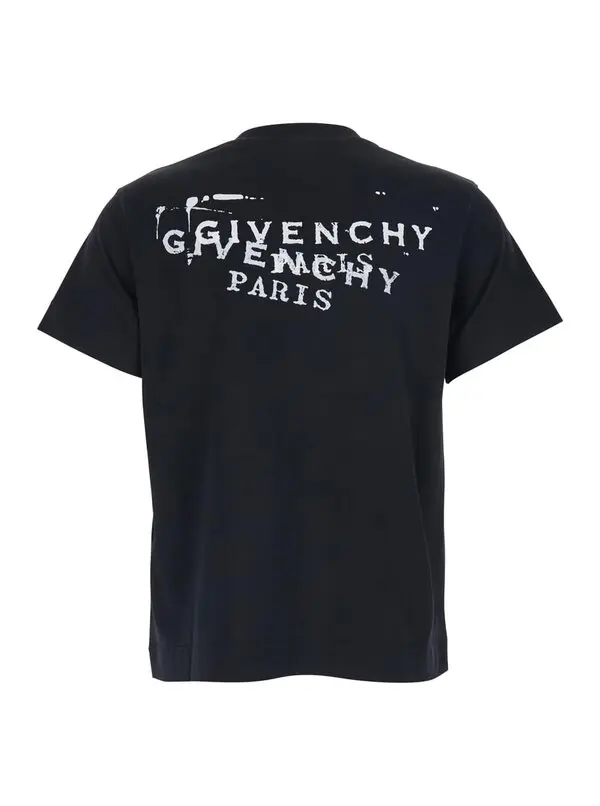 Givenchy T-shirt With Logo On Front And Back For