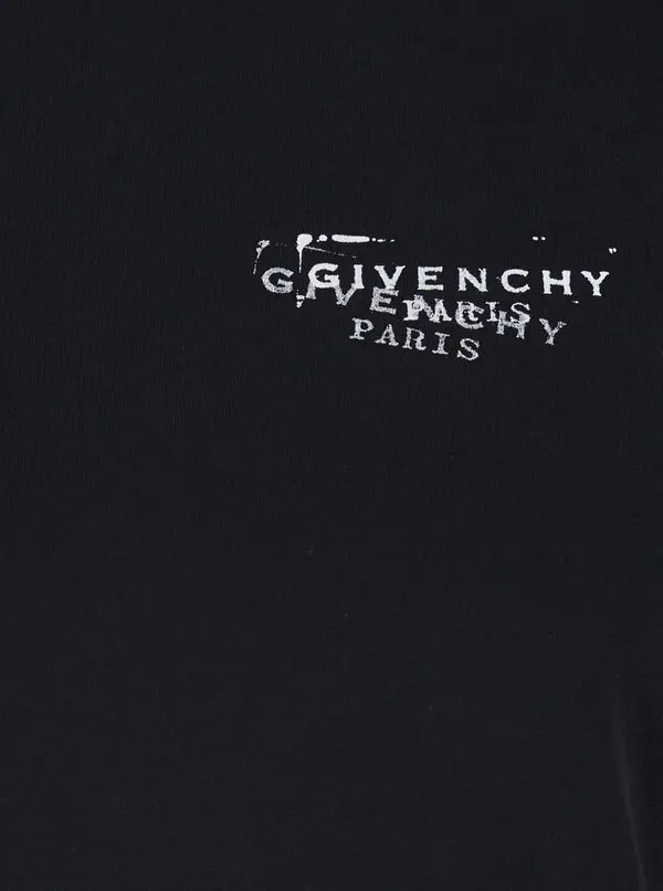 Givenchy T-shirt With Logo On Front And Back For