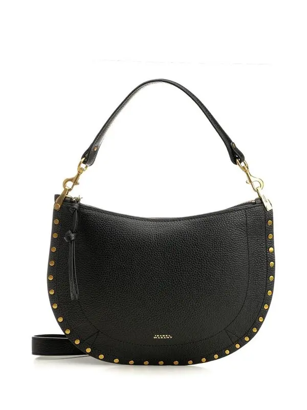 Isabel Marant Étoile Oskan Crescent-shaped Shoulder Bag - Black