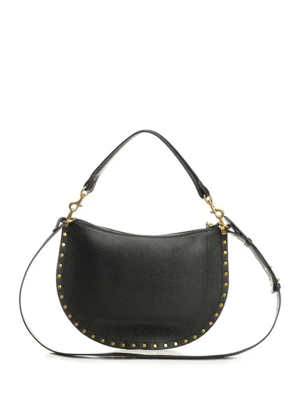Isabel Marant Étoile Oskan Crescent-shaped Shoulder Bag - Black