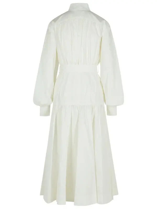 Zimmermann White Cotton Dress