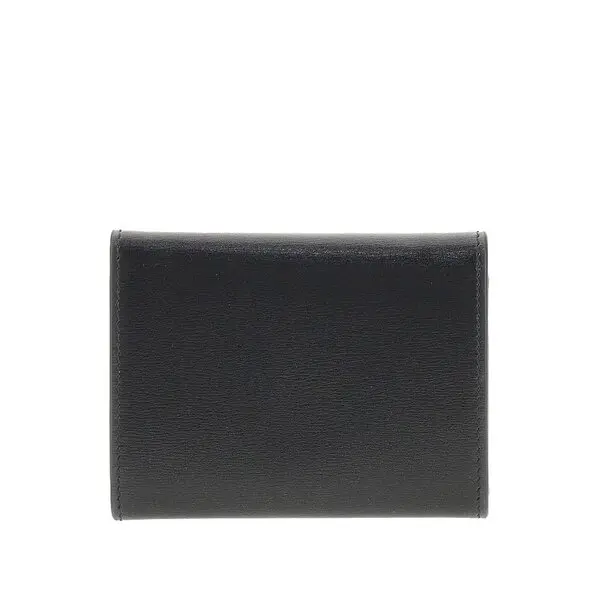 JIL SANDER Leather Mini Wallet - Black