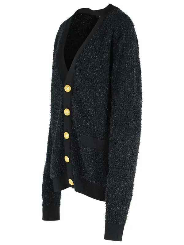 Balmain Cotton Blend Cardigan