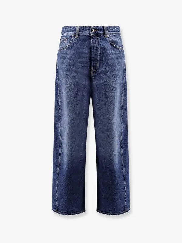 Givenchy Twisted Stone-washed Denim Jeans