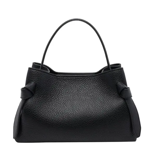 Yuzefi Mini Gyoza Handbag - Black