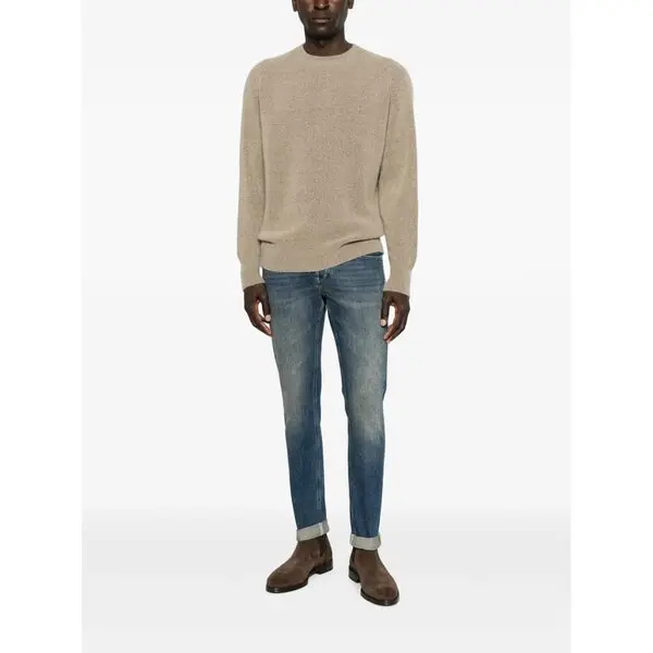 Avant Toi Knitted Pullover - Cream