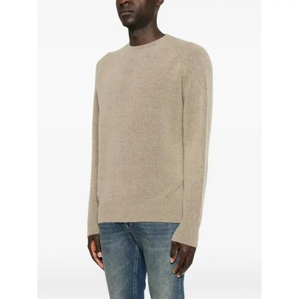 Avant Toi Knitted Pullover - Cream
