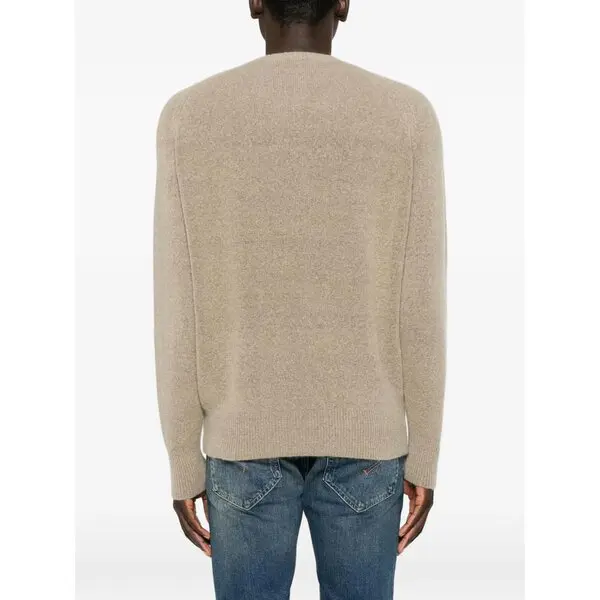 Avant Toi Knitted Pullover - Cream