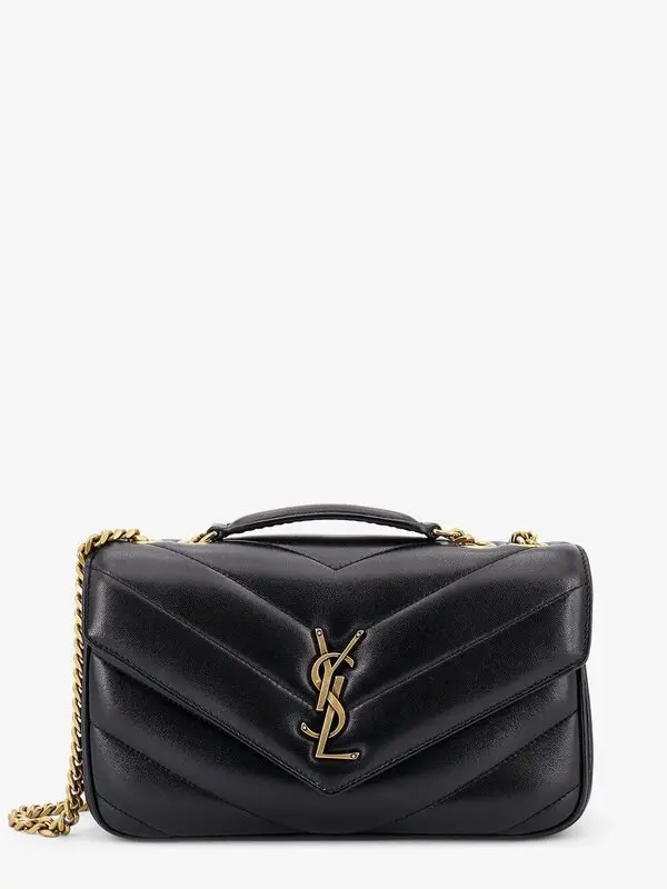 Saint Laurent Loulou Leather Shoulder Bag - Multicolor
