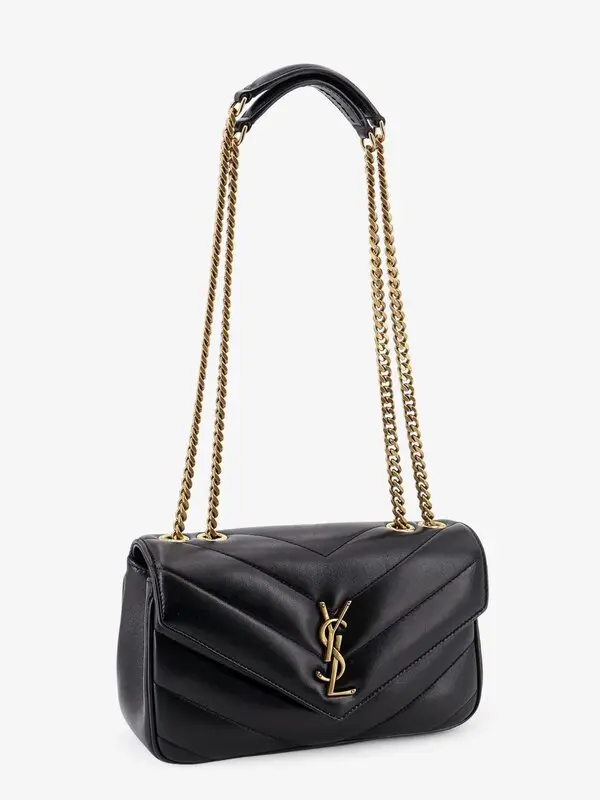 Saint Laurent Loulou Leather Shoulder Bag - Multicolor