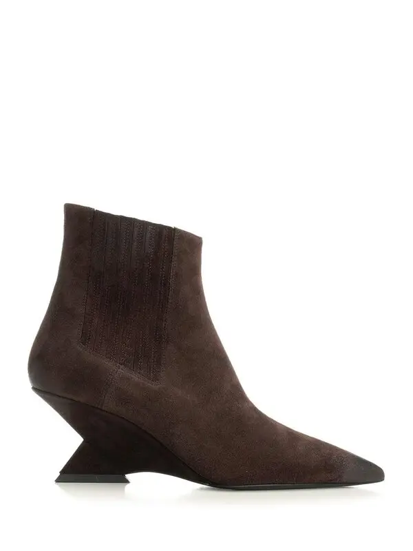 Attico Cheope' Ankle Boot - Brown