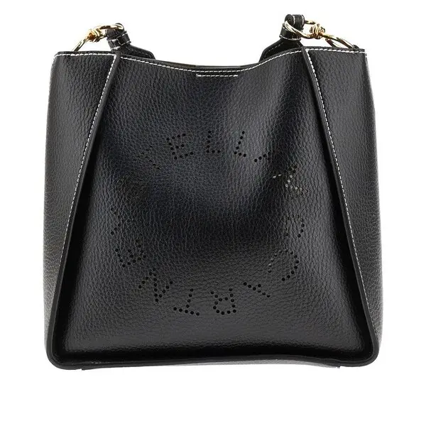 Stella McCartney Alter Mat Stella Logo Crossbody Bag - Black