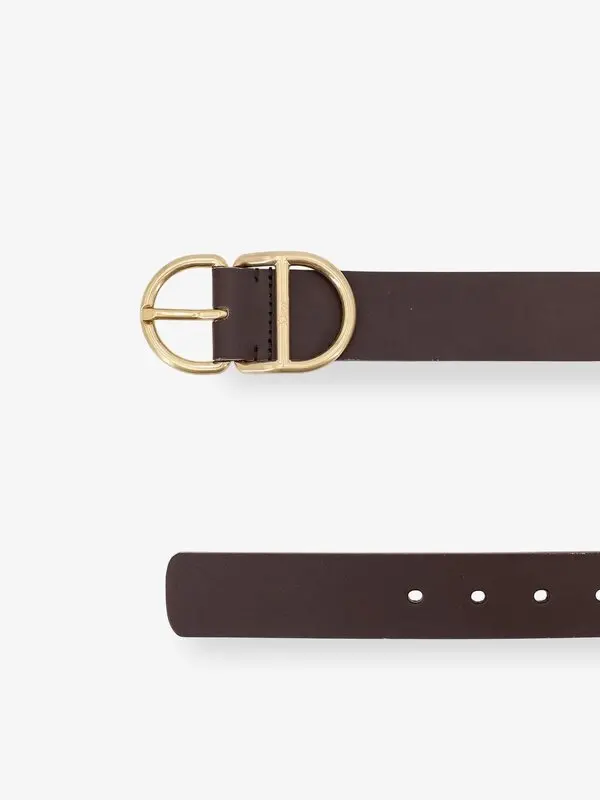 Dior Leather Belt With Cd Buckle