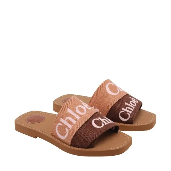 Chloé Woody Sandals - Brown