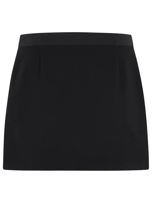 COURREGES Wool Blend Miniskirt