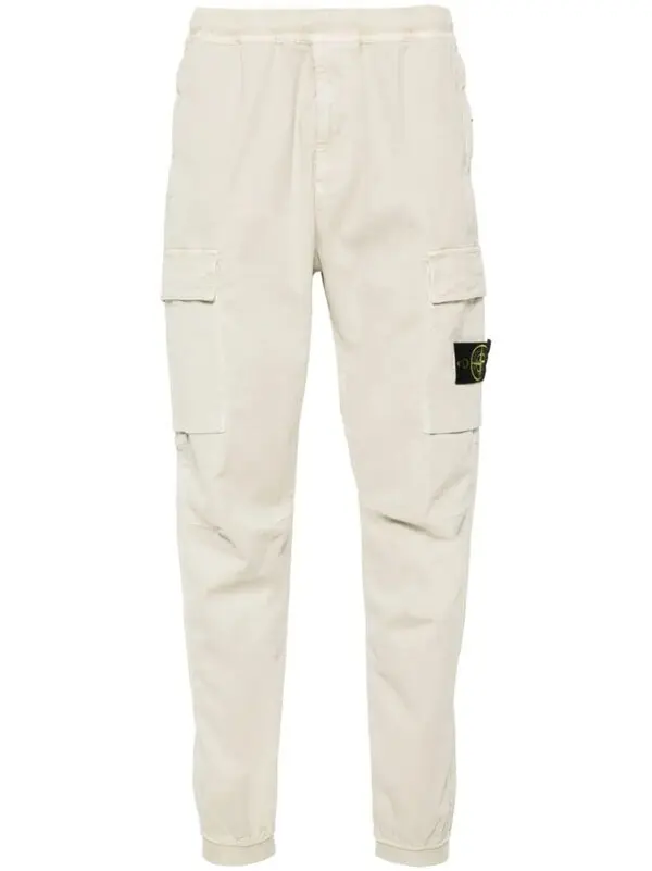 Stone Island Cargo Pants In Organic Cotton