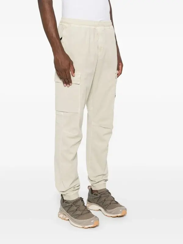 Stone Island Cargo Pants In Organic Cotton