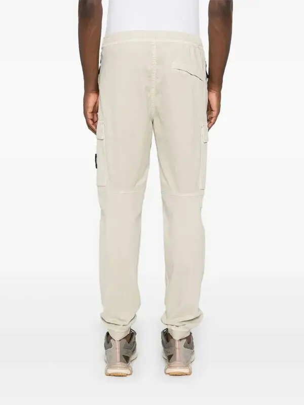 Stone Island Cargo Pants In Organic Cotton