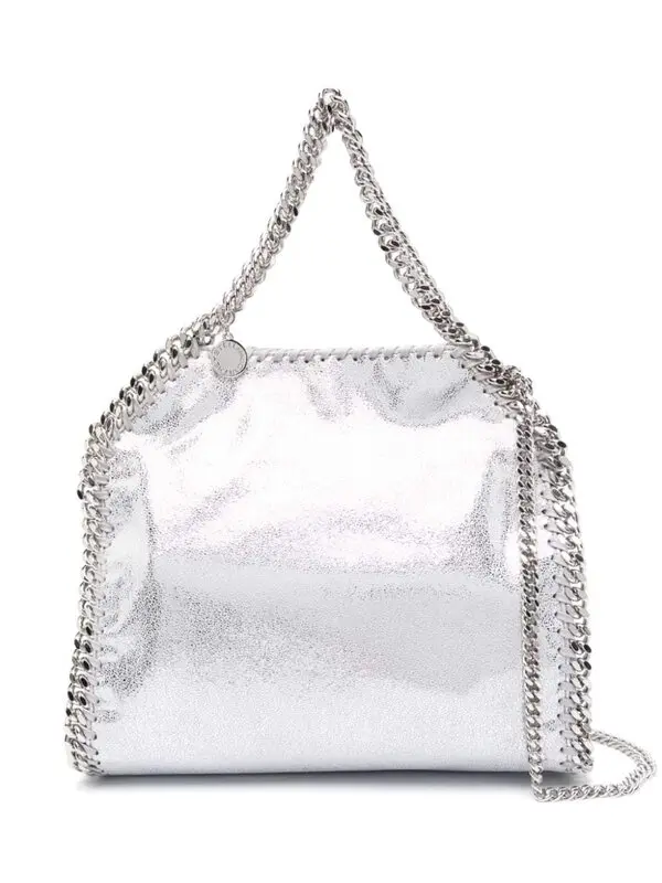 Stella McCartney Metallic Tote Bag - Silver