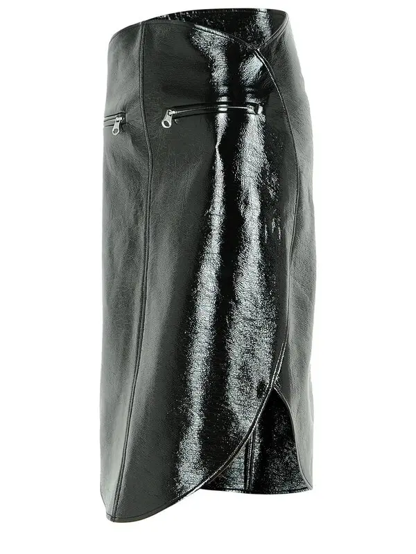 COURREGES Cotton Blend Skirt