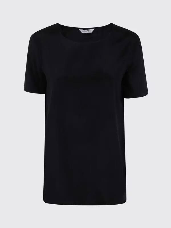 Max Mara Silk T-shirt - Black