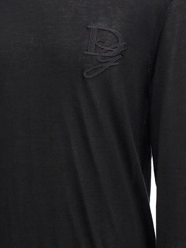 Dolce & Gabbana Logo Embroidery Sweater