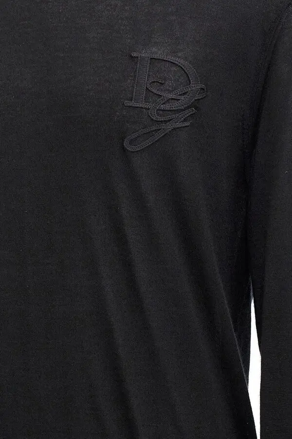 Dolce & Gabbana Logo Embroidery Sweater