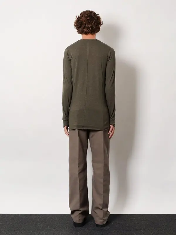 Rick Owens Basic Ls T Viscose Blend T-shirt