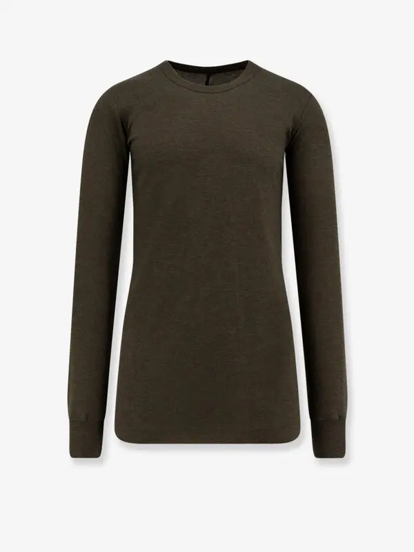 Rick Owens Basic Ls T Viscose Blend T-shirt - Green