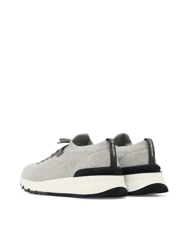 Brunello Cucinelli Knitted Low Top Sneakers