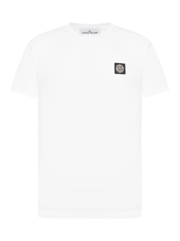 Stone Island Short-sleeve T-shirt With Compass Patch