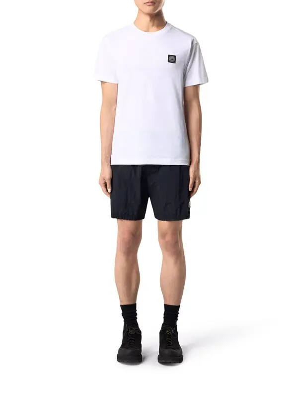 Stone Island Short-sleeve T-shirt With Compass Patch